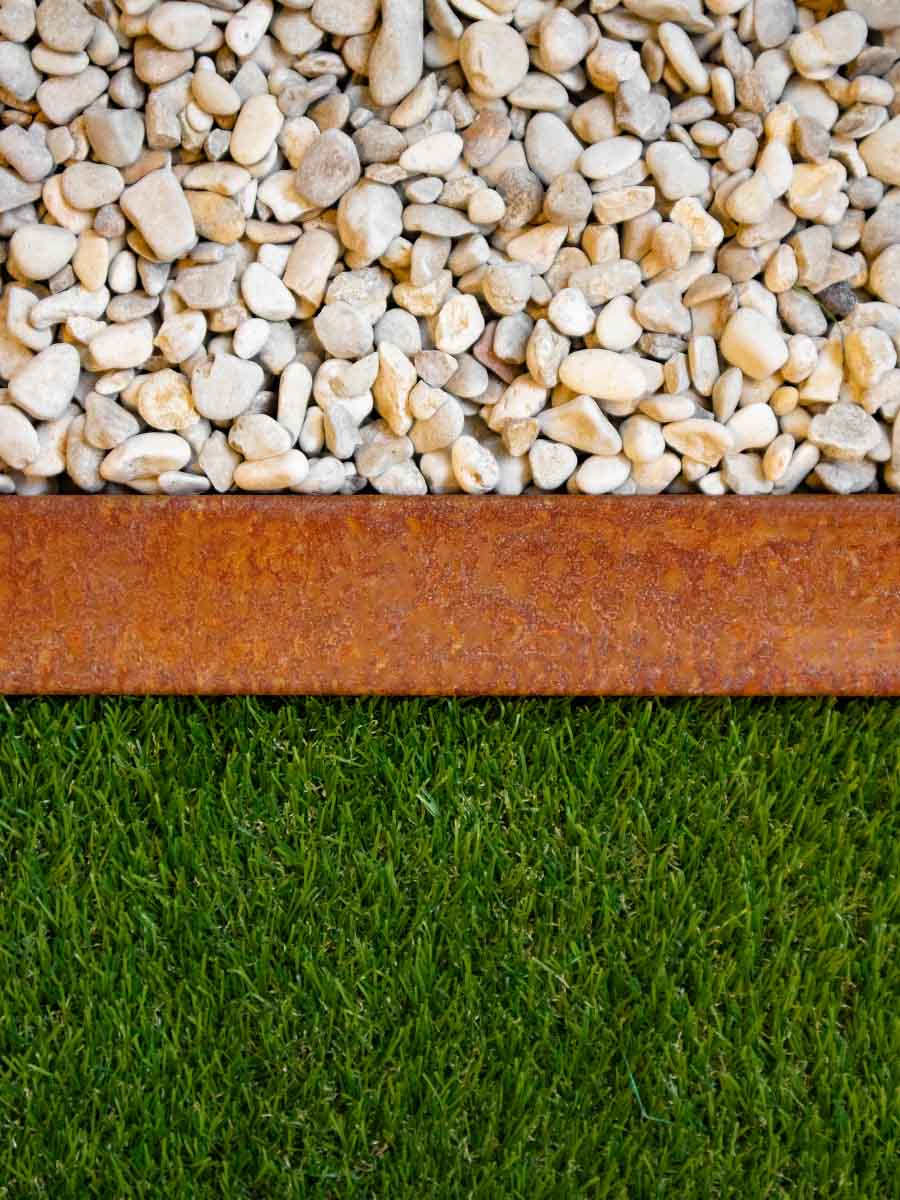 Multi-Edge PROFILE Cortenstaal u-profiel voor opsluitbanden