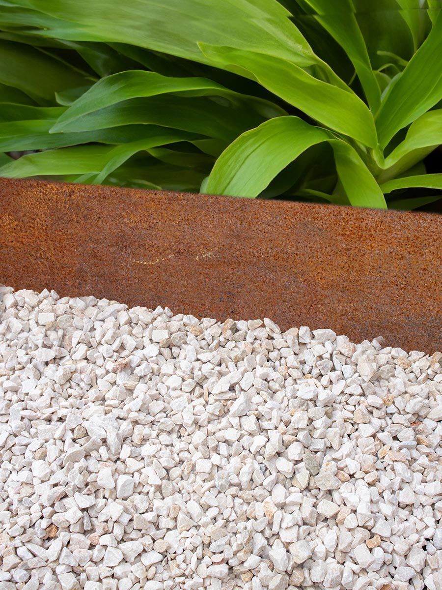 Cortenstaal afboording | Multi-Edge Metal Corten tuinafboording